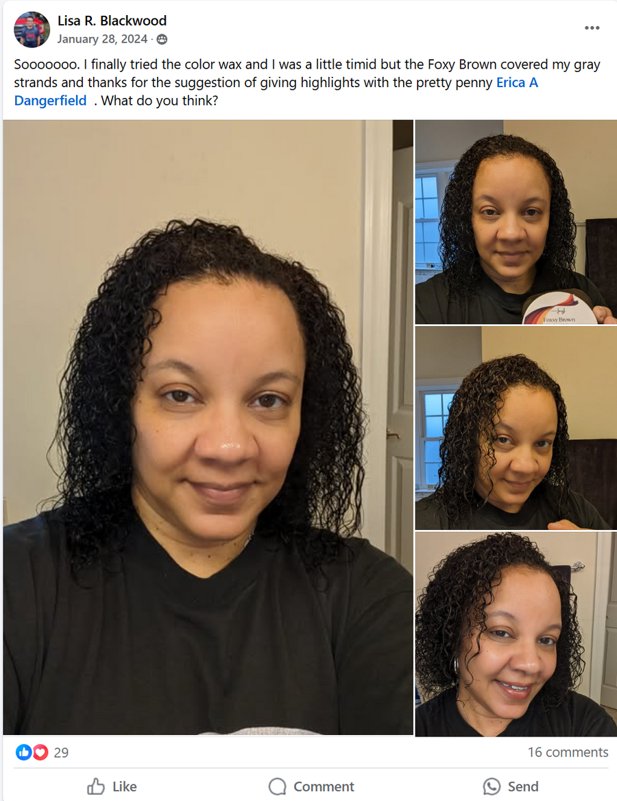 Foxxy Brown Color Wax – Carnauba Wax & Dark Brown Pigment for Bold, Ea ...