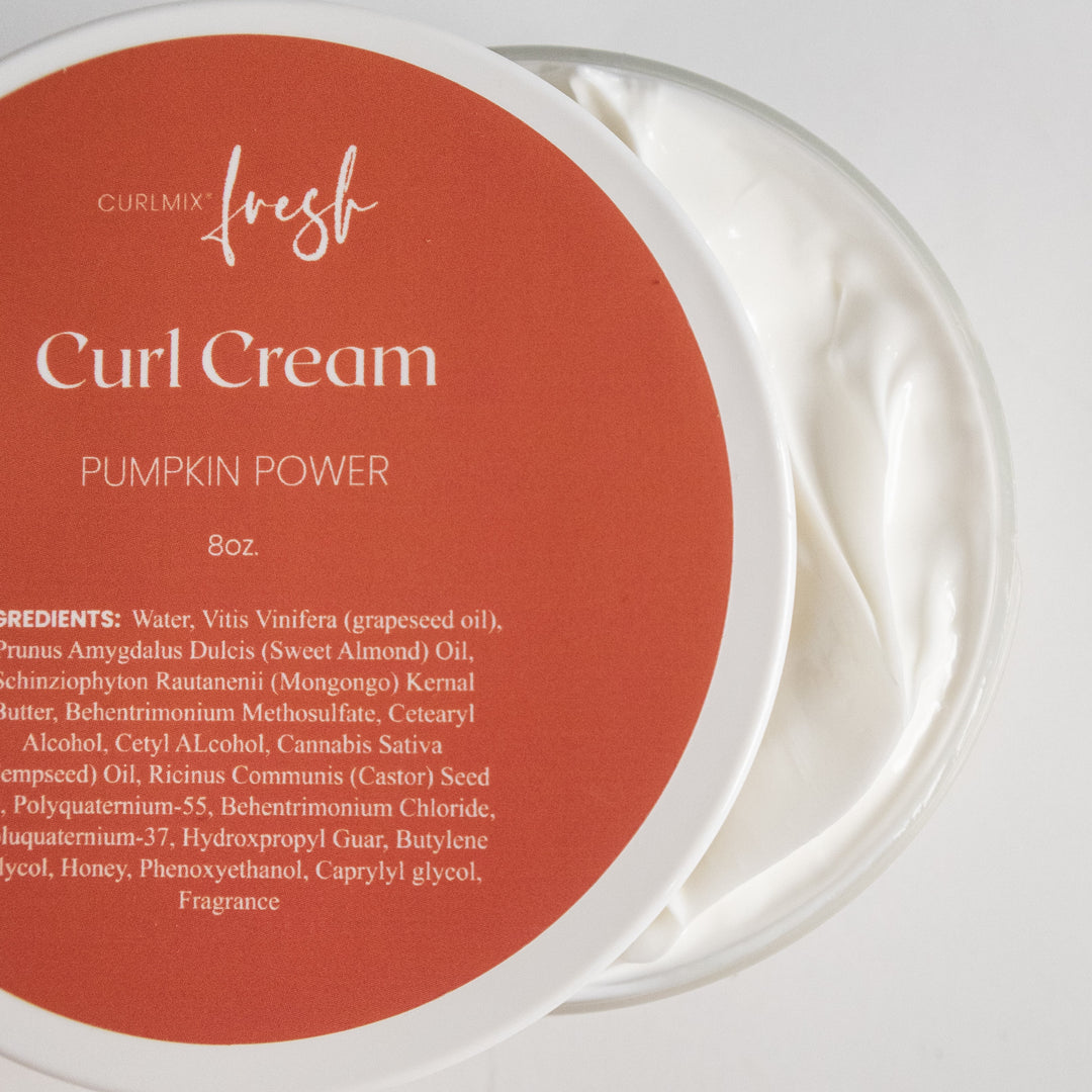Curl Cream – Pumpkin Seed Oil & Shea Butter for Moisturized, Defined ...