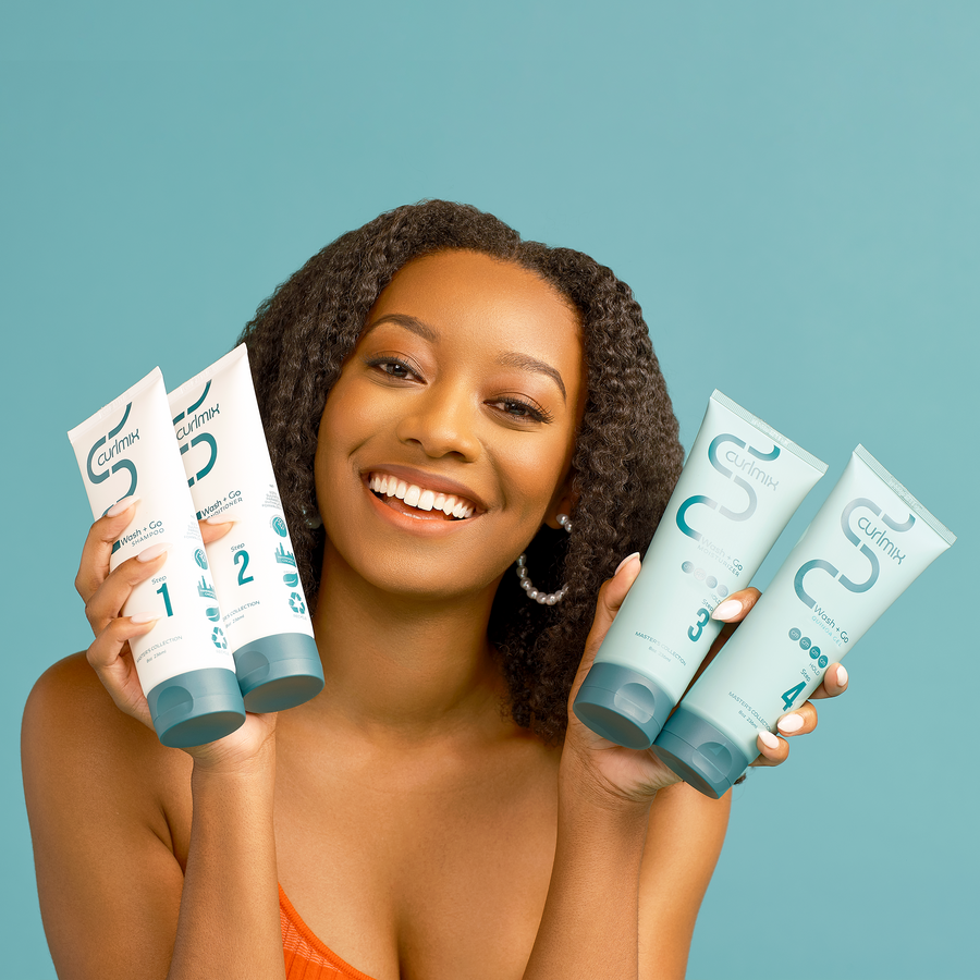Wash and Go System with Ultra Hold for Curly Hair – CurlMix
