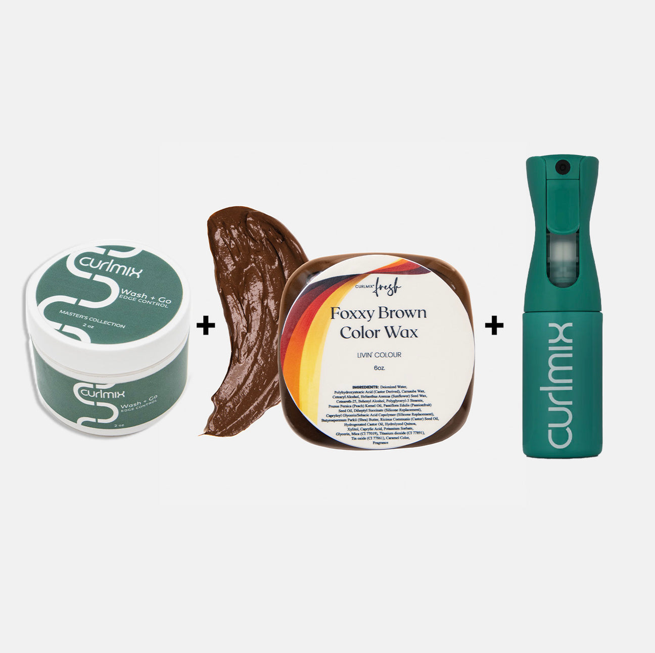 Foxxy Brown Bundle 🌰 – Cocoa Butter & Castor Oil for Bold, Defined Cur ...
