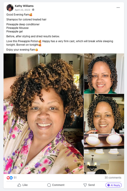 Deep Conditioner – Slippery Elm, Mongongo Butter & Grapeseed Oil for D ...