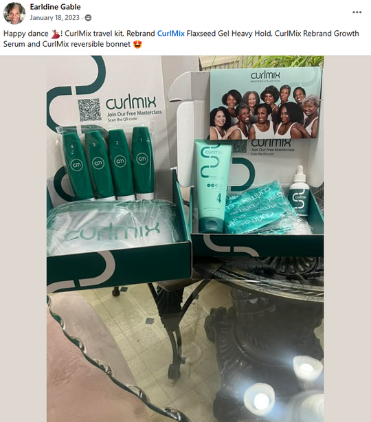 Sample Wash & Go Flaxseed Gel – Defined, Long-Lasting Curls | Heavy-Ho ...