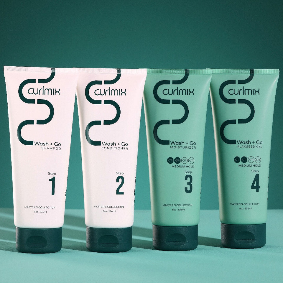 Master Your Curls with our 4 Step Wash + Go System | Master's ...