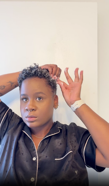 Wash and Go Finishing Mousse for Curly Hair - Get Fluffy, Bouncy, Friz ...