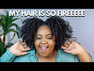 Wash and Go Finishing Mousse for Curly Hair - Get Fluffy, Bouncy, Friz ...
