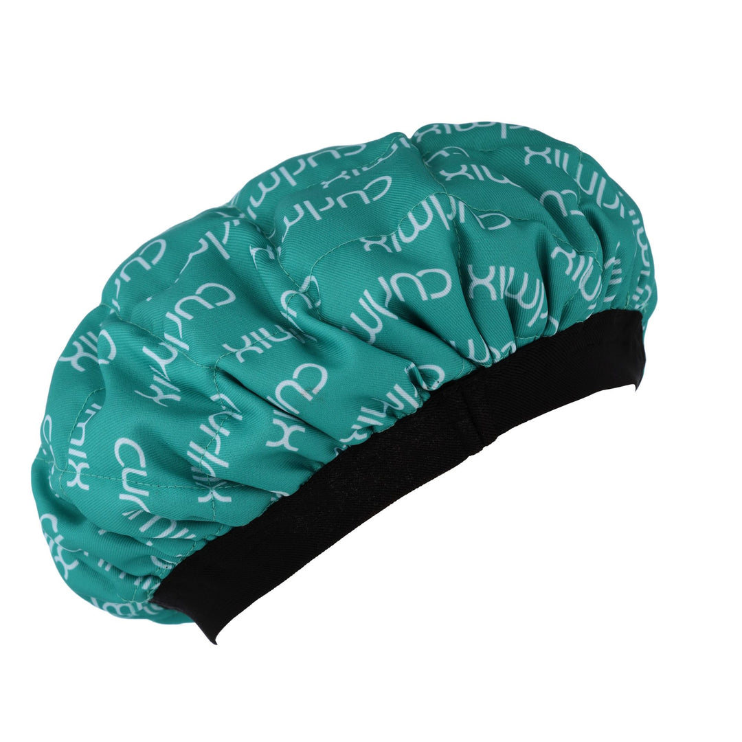 CurlMix Heated Deep Conditioning Cap for Curly Hair – Boosts Moisture,