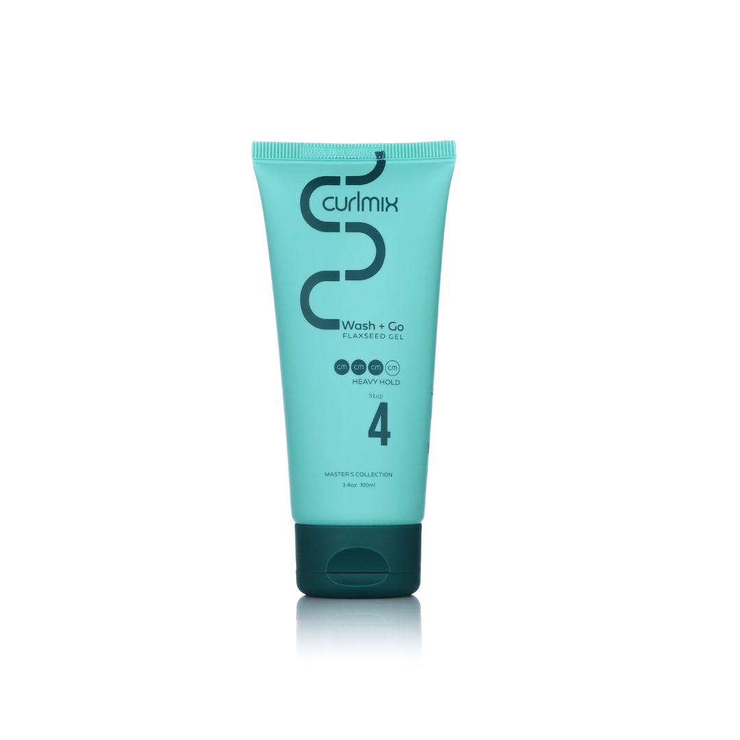 Sample Wash and Go Flaxseed Gel with Heavy Hold for Curly Hair – CurlMix