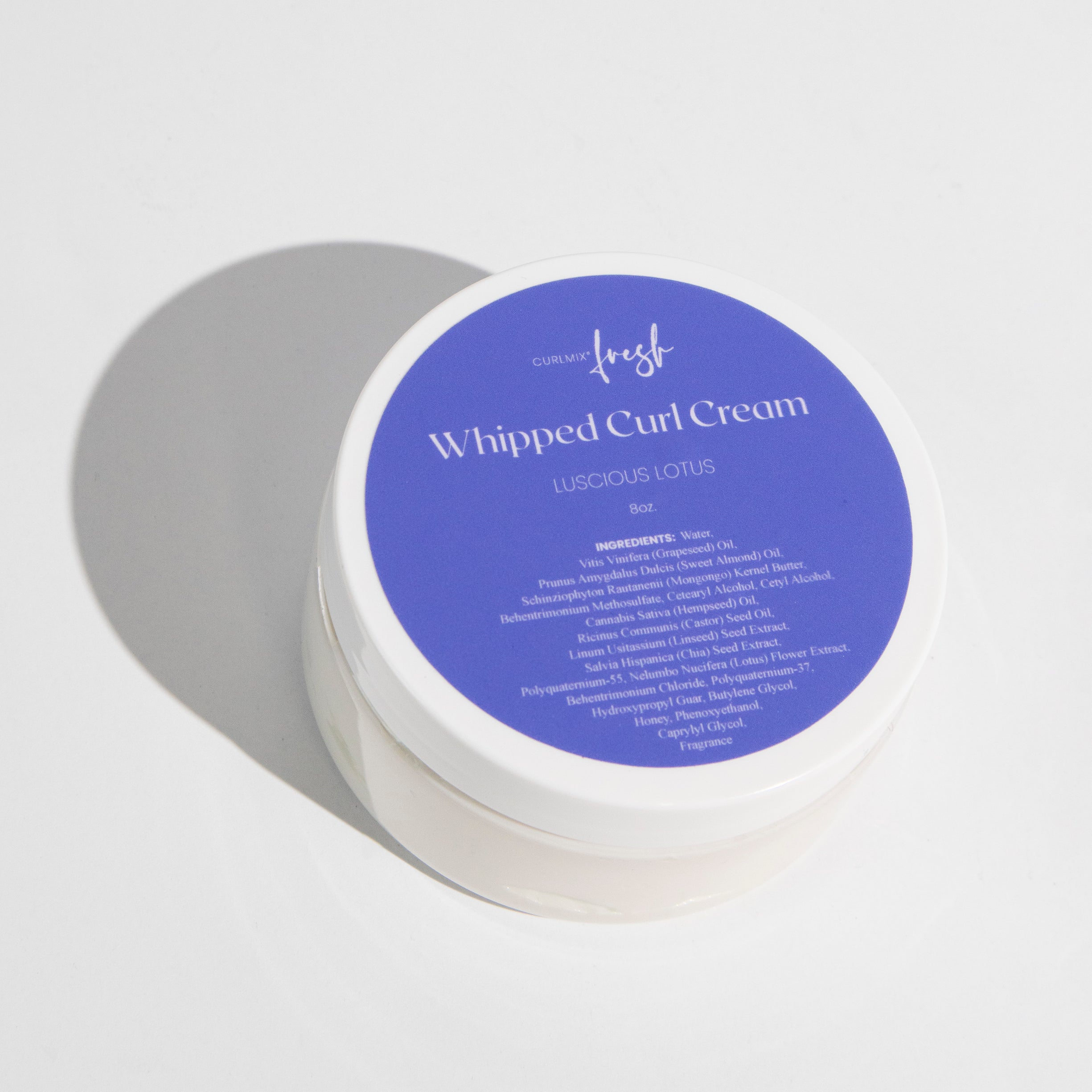 Whipped Curl Cream Anti Frizz Styling With Luscious Lotus For Soft